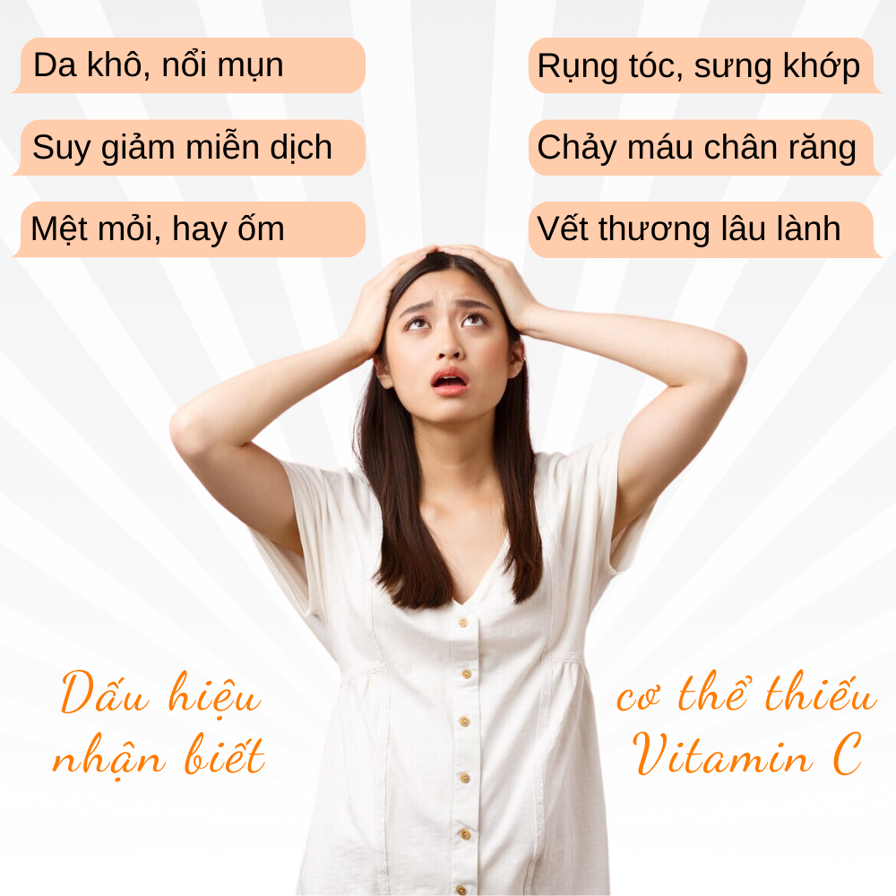 Viên uống VTM Vitamin C bổ sung vitamin C, sáng da, mờ thâm, tăng cường ...