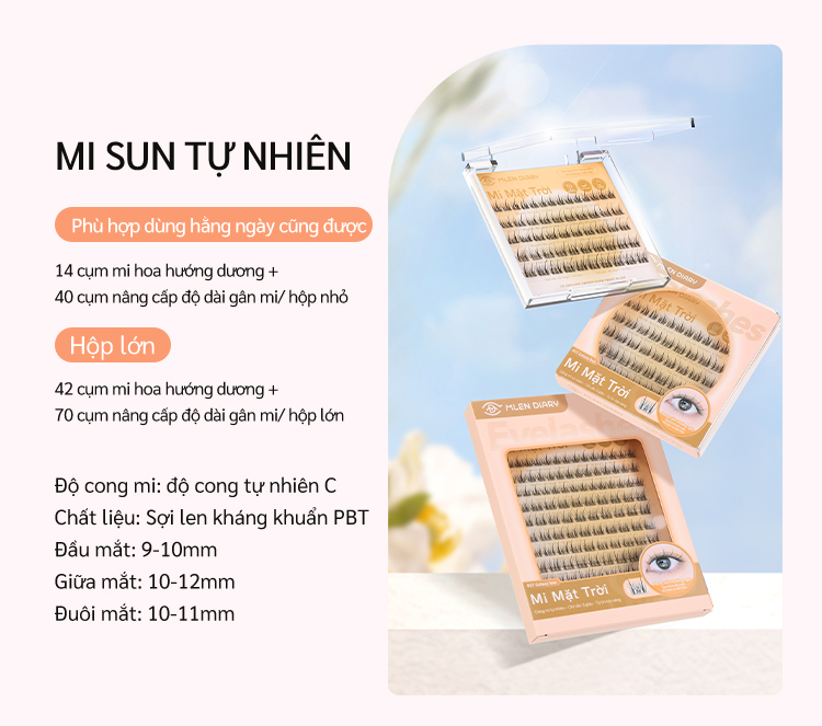BST GALAXY BOX MLEN DIARY CHÍNH HÃNG-TỔNG HỢP SUN,MOON,STAR Mi Cụm Mềm ...