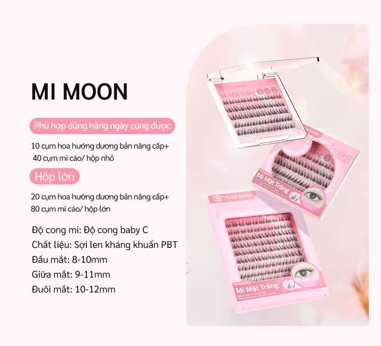 BST GALAXY BOX MLEN DIARY CHÍNH HÃNG-TỔNG HỢP SUN,MOON,STAR Mi Cụm Mềm ...