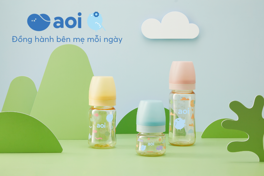 Bình sữa đơn sắc Aoi 80-180-280ml, nhựa PPSU đạt chuẩn Châu Âu,tiêu chuẩn khắt khe! | Shopee ...