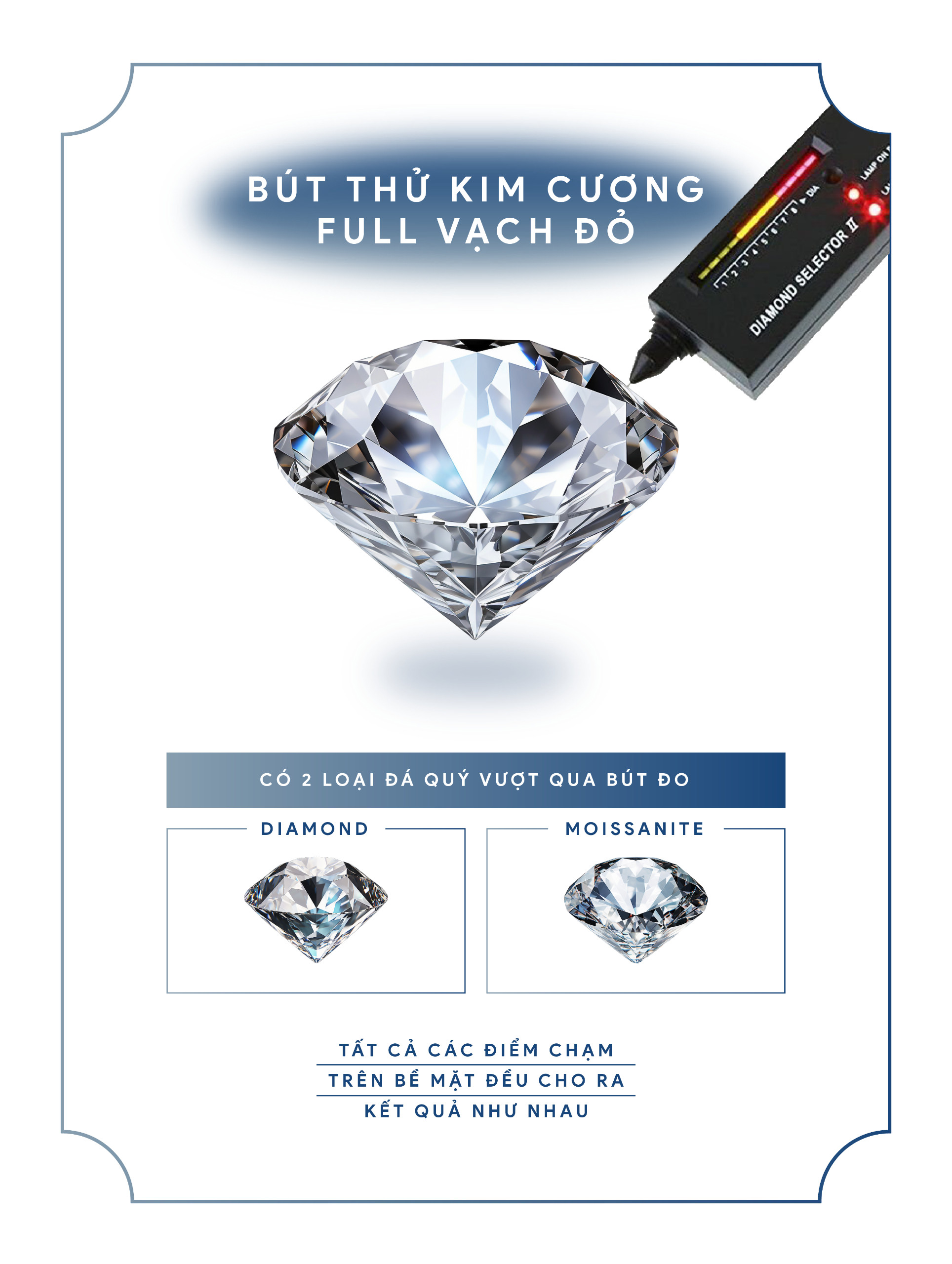 Dây chuyền Bạc S925 Cao Cấp JENSY Nơ Kim Cương Moissanite 7 Ly "Aurora ...