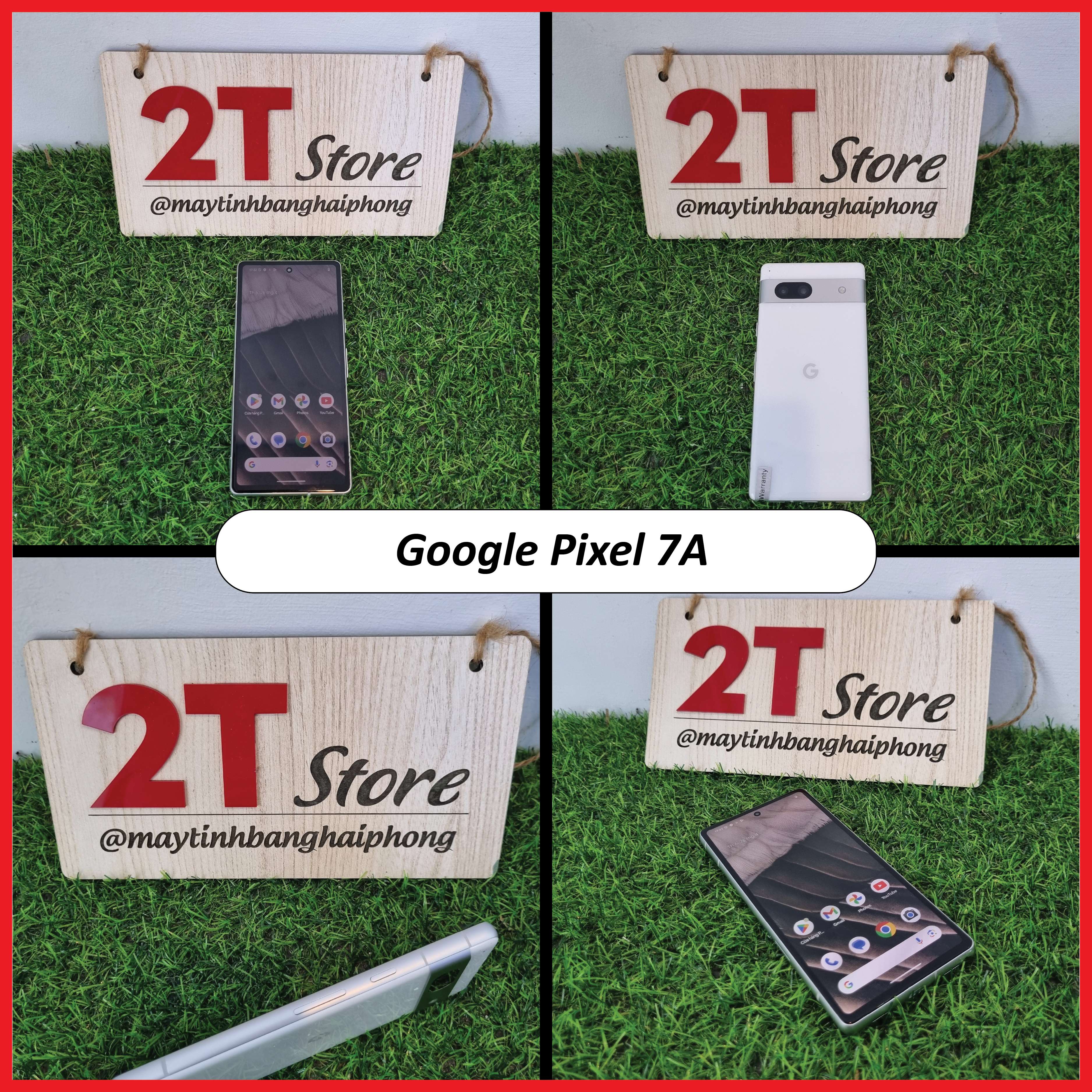 Điện thoại Google Pixel 7A quốc tế, RAM 8/128GB chip Google Tensor G2 màn OLED 90Hz Android ...