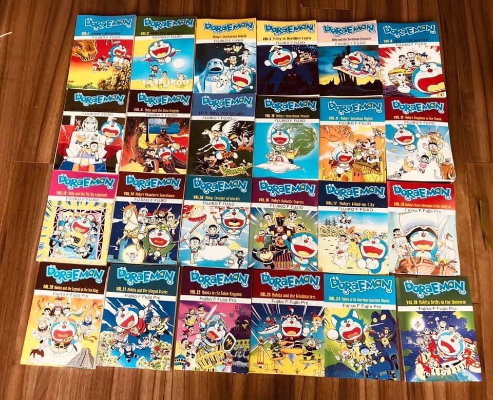 Truyện Tranh Tiếng Anh Doraemon – 24 Truyện Dài và 5 Truyện Ngắn giấy ...