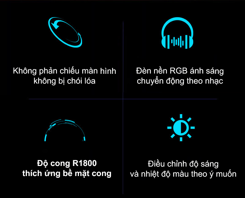 Đèn treo màn hình Sidohome SF601 đèn màn hình máy tính pc kẹp máy tính ...