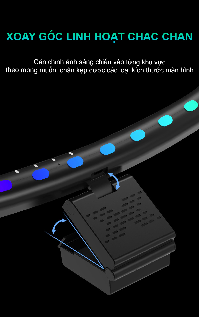Đèn treo màn hình Sidohome SF601 đèn màn hình máy tính pc kẹp máy tính ...