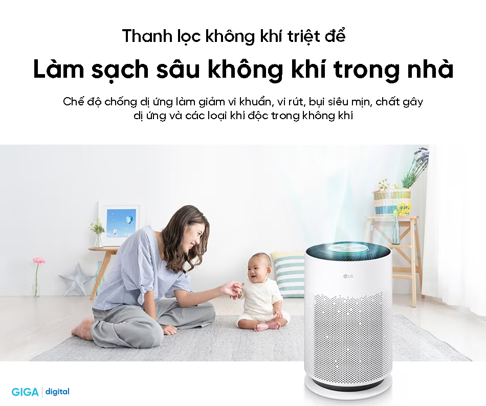 Bộ lọc Hepa cho máy lọc không khí LG Puricare 360 Hit ADQ75153455 ...