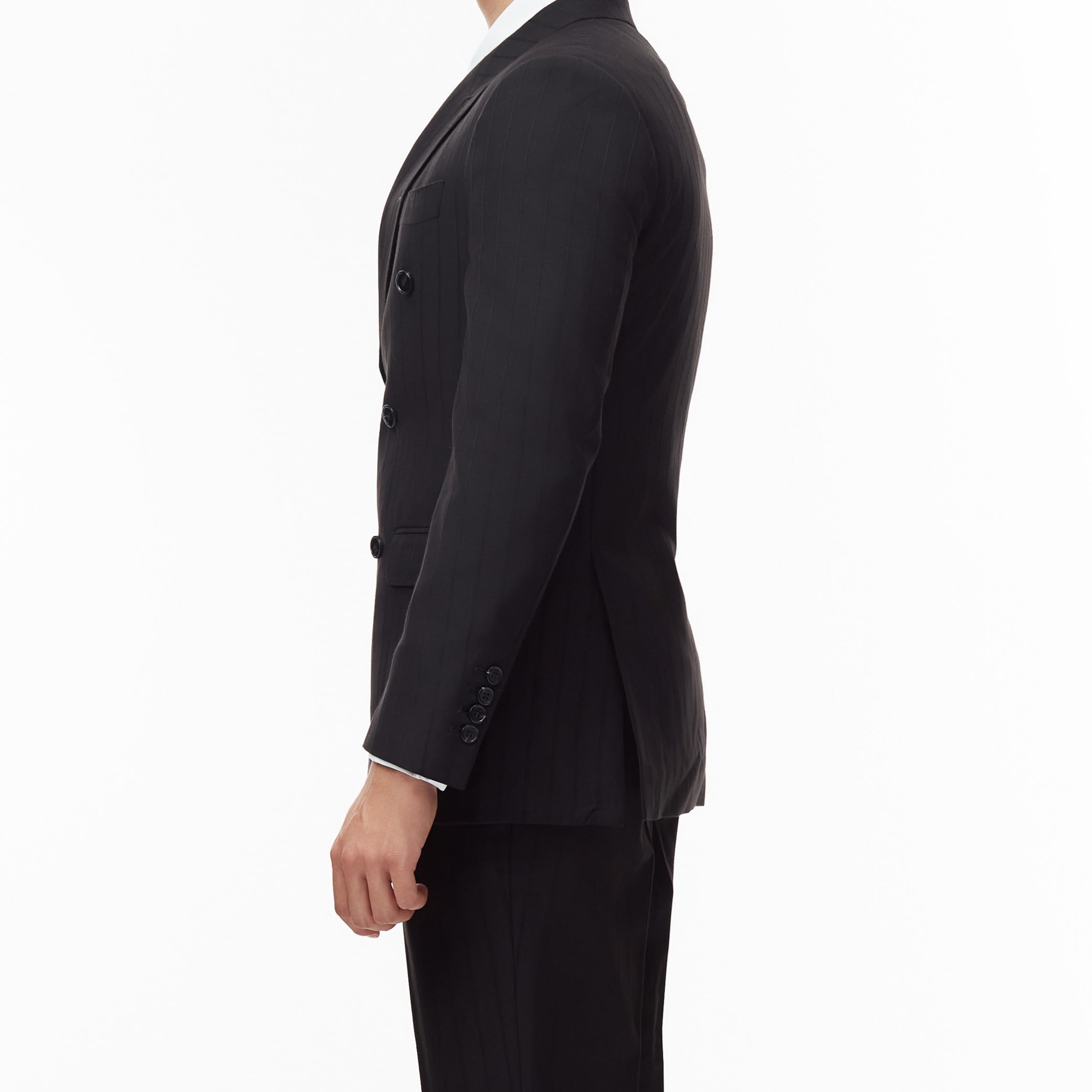 Bộ Suit Birmingham Đen Sọc Ẩn Harold Cao Cấp Công Sở Sang Trọng, Độ Bền ...
