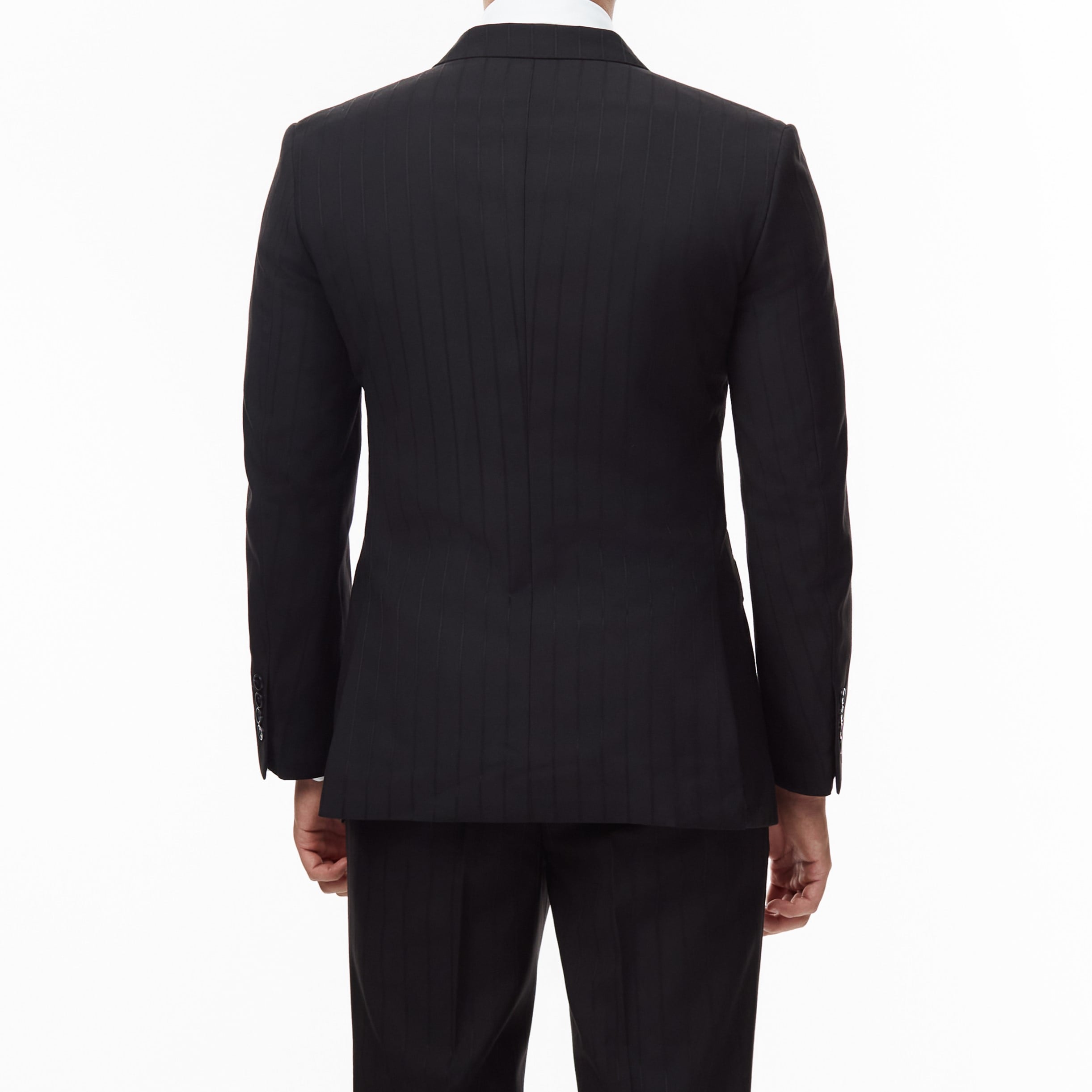 Bộ Suit Birmingham Đen Sọc Ẩn Harold Cao Cấp Công Sở Sang Trọng, Độ Bền ...
