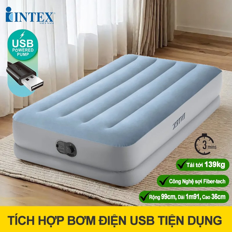 Giường hơi công nghệ mới Intex 64448 - bảo hành 12 tháng | Shopee Việt Nam