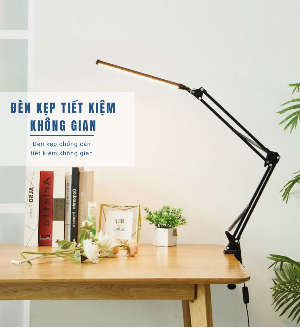 Đèn bàn học TA110 Bóng LED Chống Cận 12W Đổi 3 Màu Ánh Sáng Tăng Giảm ...