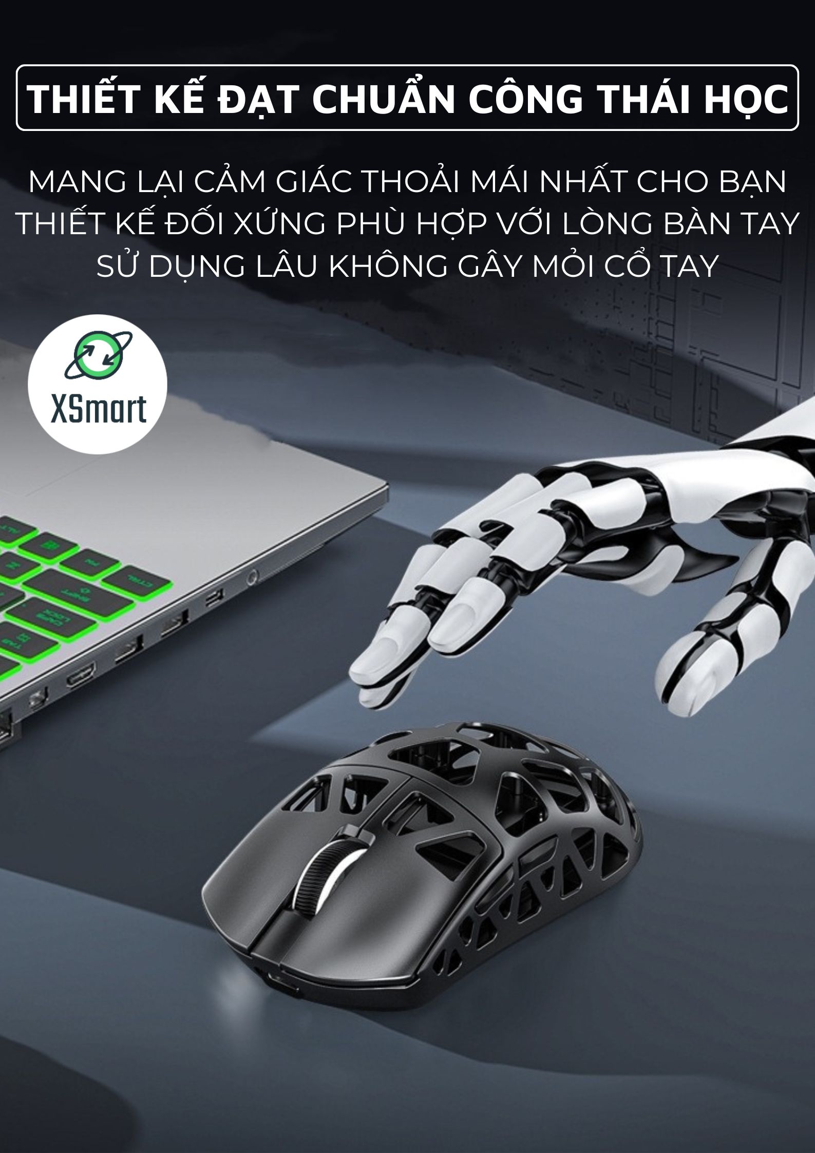Chuột Bluetooth Attack Shark R3 Hợp Kim Magie Polling Rate 8K Không Dây ...