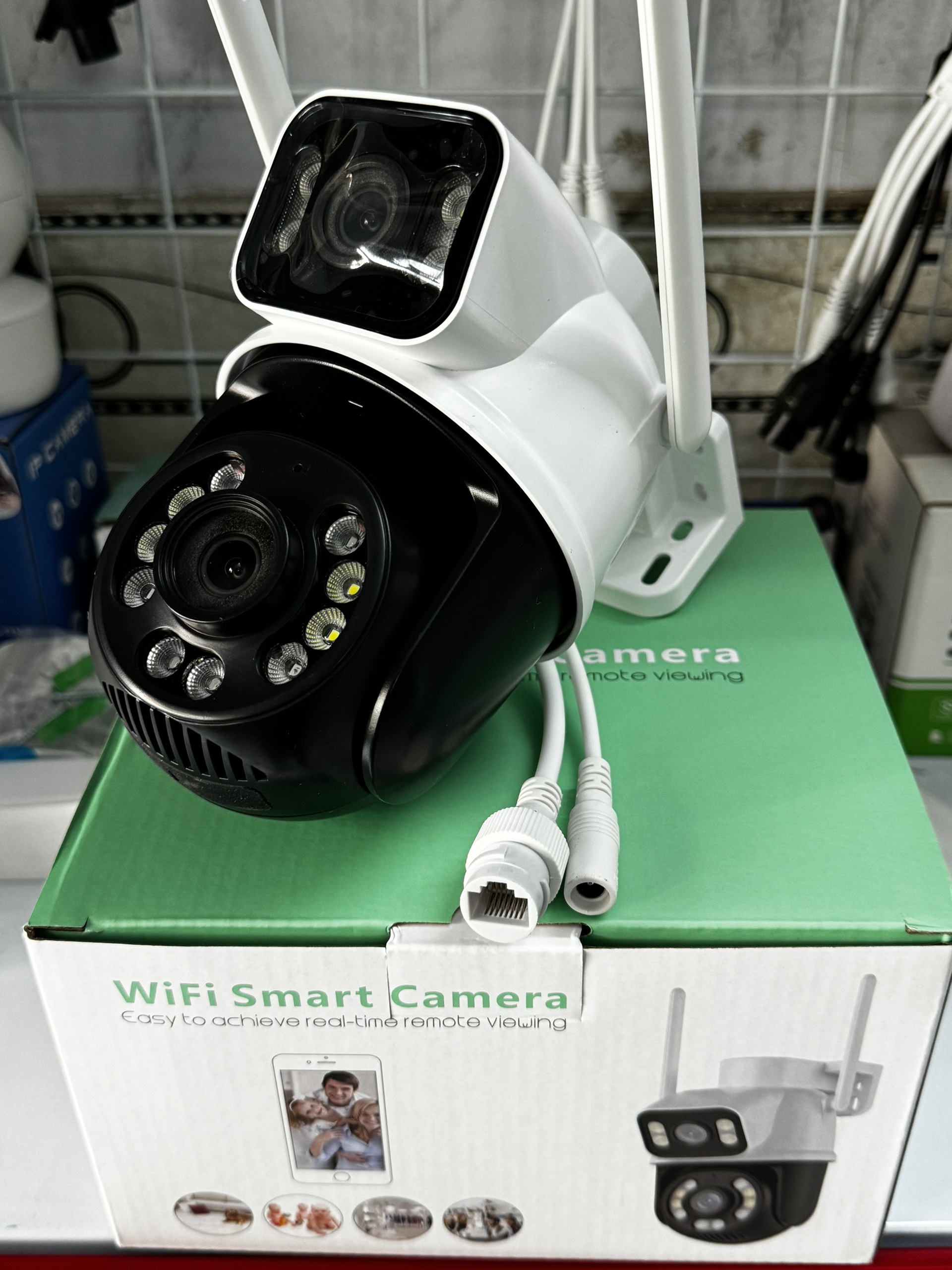 CAMERA ICSEE PRO 2 MẮT NGOÀI TRỜI CHỐNG NƯỚC - ONVIZ - QUAY ĐÊM CÓ MÀU ...
