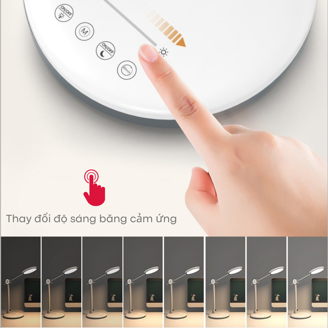Đèn Bàn Học LED RG0 Tamayoko 3 Chế Độ Ánh Sáng Bảo Vệ Mắt Chống Cận Thị ...