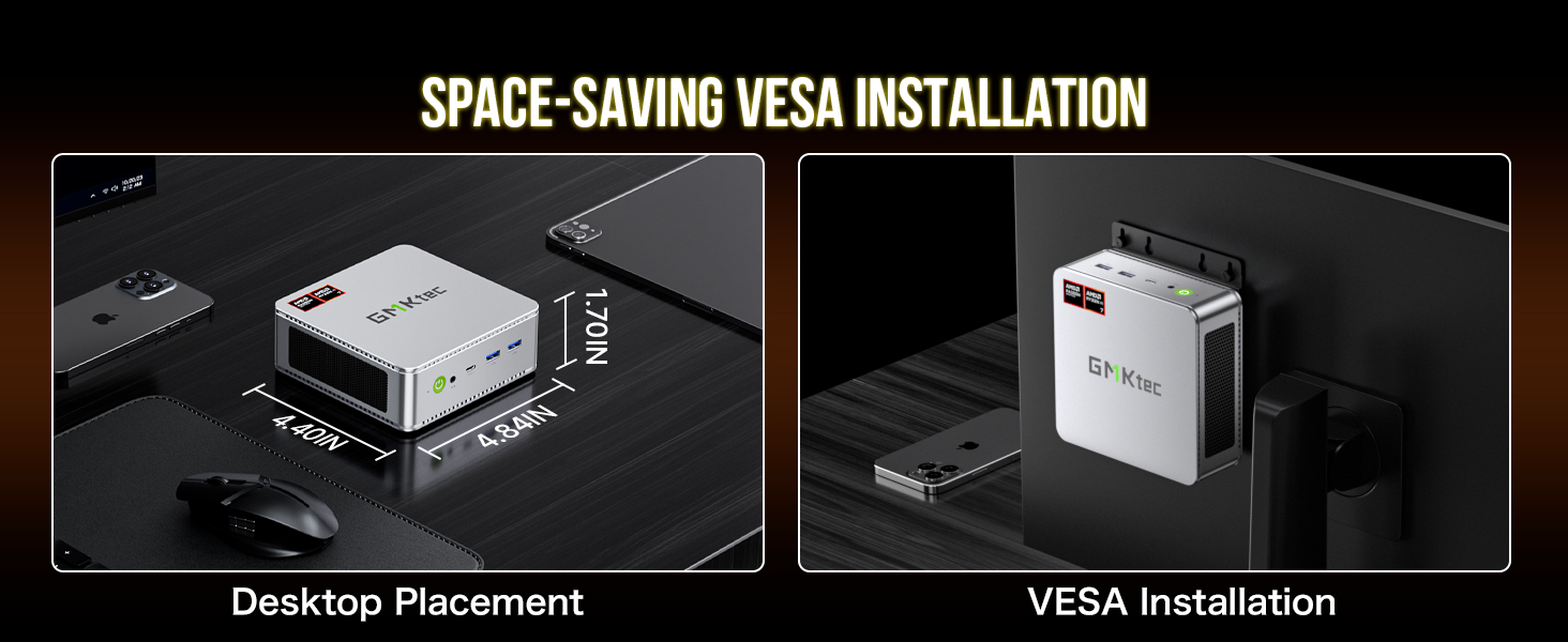 Mini PC GMKtec K8 Plus Oculink Ryzen 7 8845HS Nucbox GMK R7 7840HS DDR5 ...