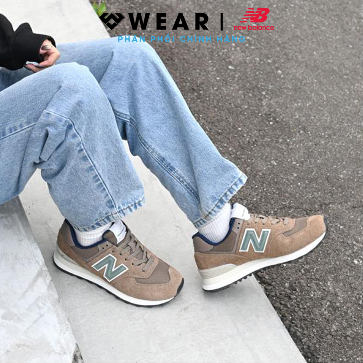 Giày New Balance 574 Sunday Morning - U574SBB | Shopee Việt Nam