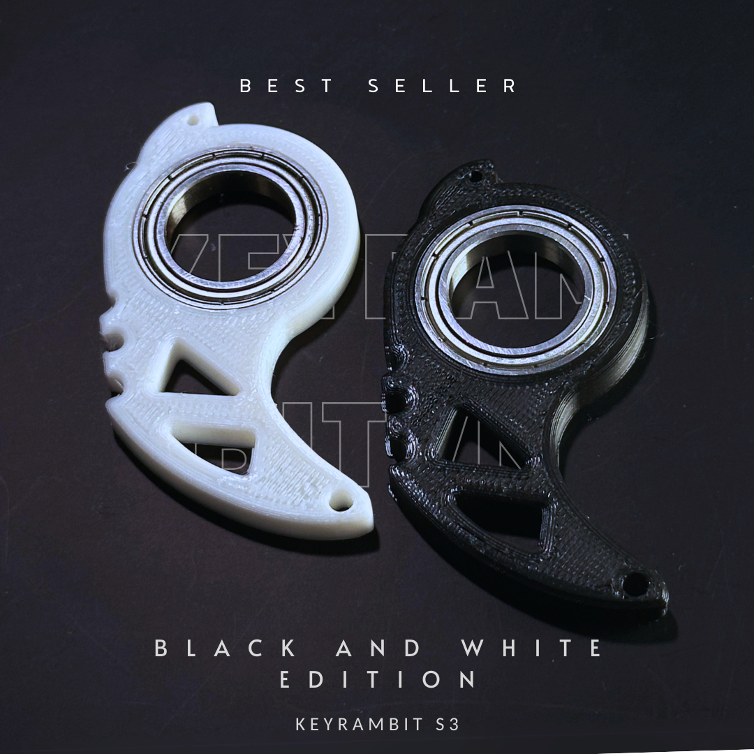 [BEST SELLER] Móc Khóa Xoay - Keyrambit S3 - Vòng Bi Thép Nhật - In 3D ...