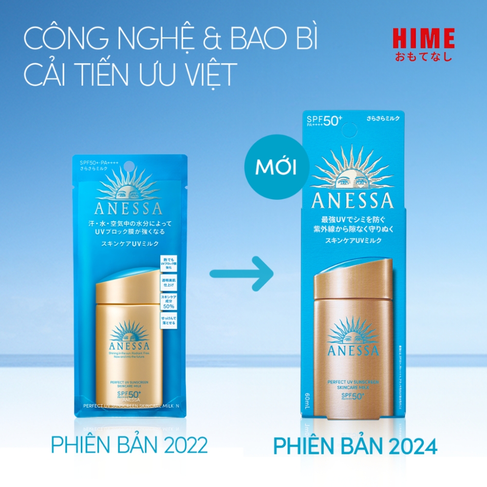 Kem Chống Nắng Anessa Perfect UV SPF50+/PA++++ 60ml hàng nội địa Nhật ...
