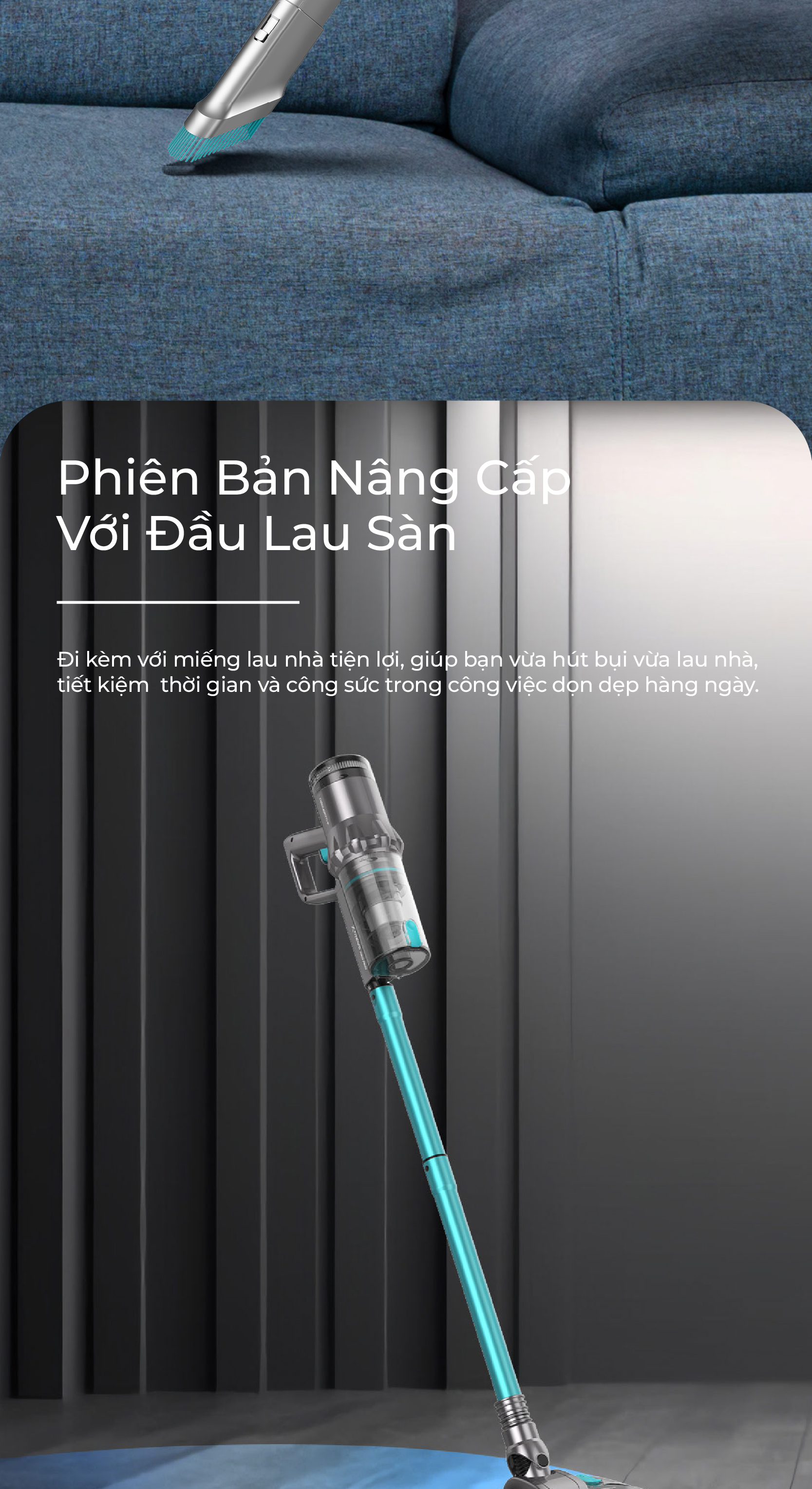 PerySmith X20Pro Máy Hút Bụi Cầm Tay Không Dây Đa Năng Gọn Nhẹ Lọc 2 Lõi HEPA Bảo Hành 1 Năm ...