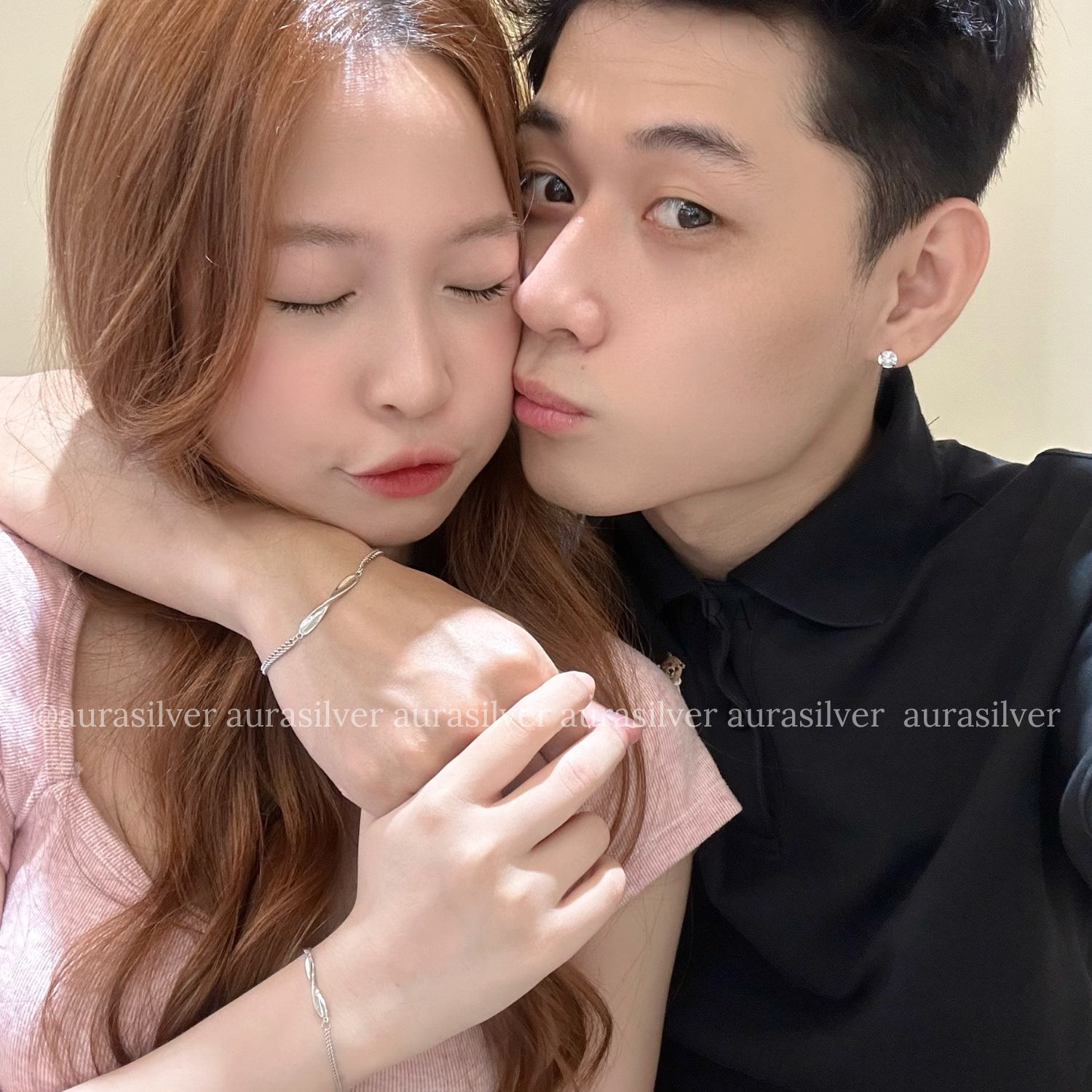 Vòng tay đôi nam nữ bạc 925 xi kim lắc tay cặp tình yêu Vô Cực-Aura Silver-LĐ05 | Shopee Việt Nam