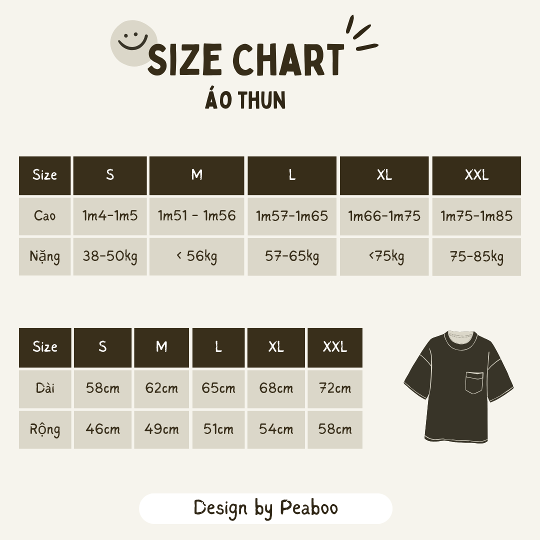 Áo Thun Nữ, Áo Phông Unisex By PEABOO Mã TN Carrie Best Chất Cotton Thoáng Mát Form Rộng Tay Lỡ ...