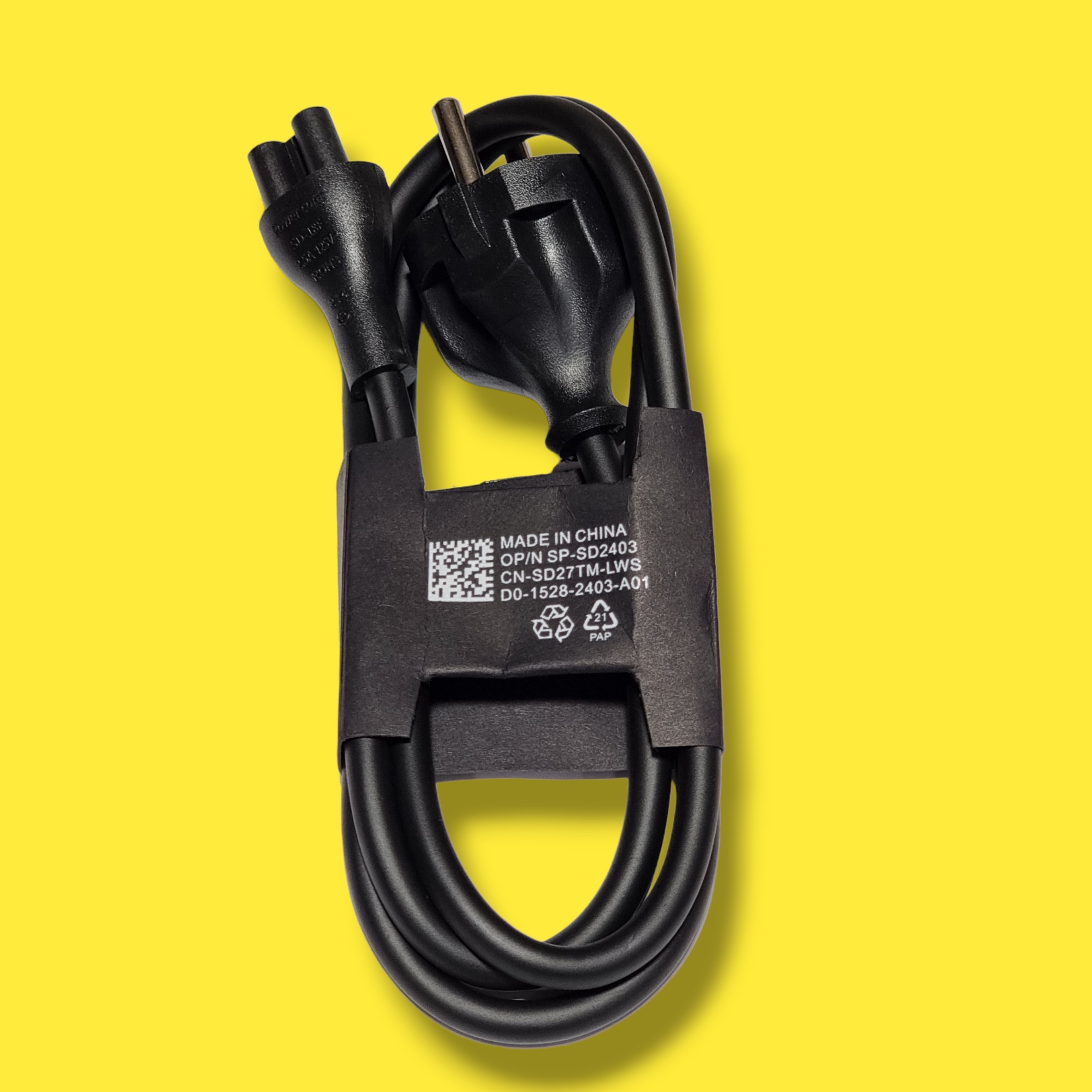 Zeeus Cáp Dây Nguồn Cho Các Loại Sạc Laptop Acer Asus Dell HP Lenovo Sony - Chân Tròn 2 Chấu ...