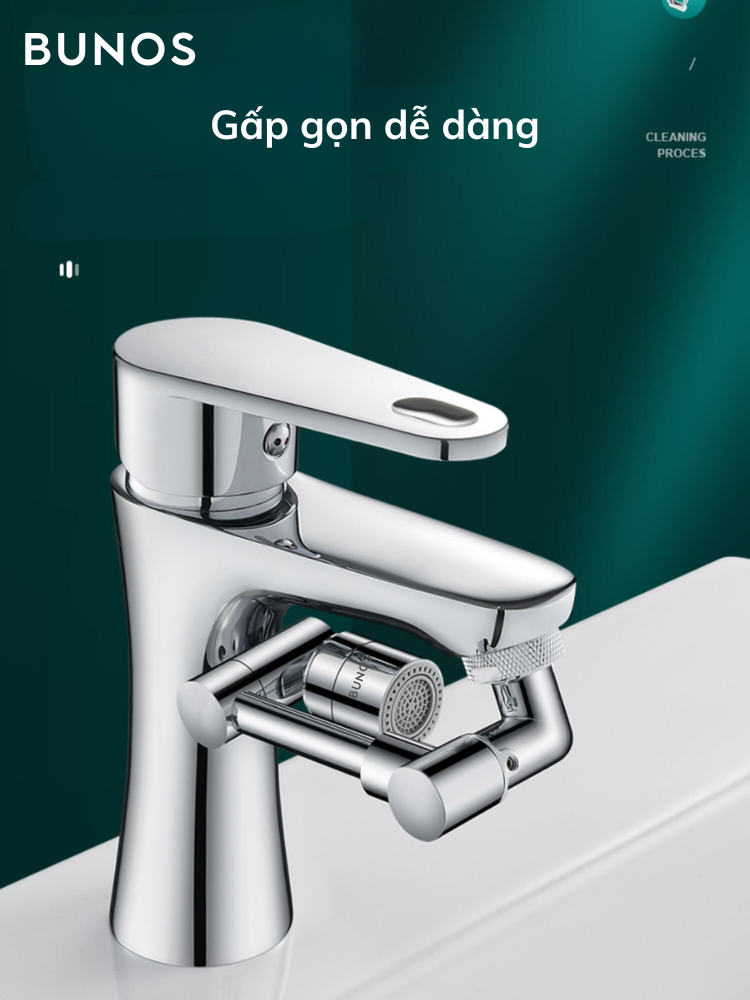 Vòi rửa mặt lavabo BUNOS chất liệu đồng thau 2 chế độ nước | Shopee ...