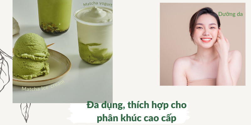 Bột Matcha Aki Nhập Khẩu Nhật Bản, Dùng Pha Chế Đồ Uống, Bánh Kem, Đắp ...