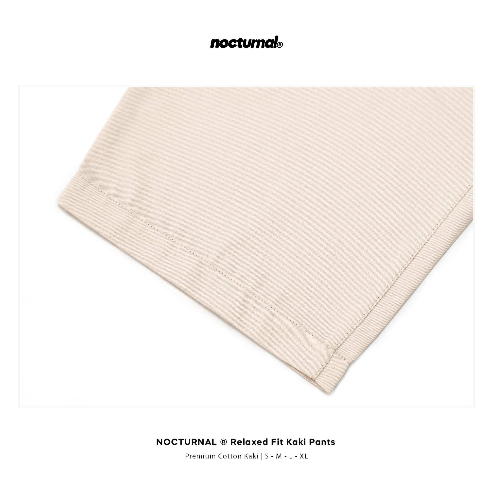 Quần Kaki Xếp Li Ống Rộng NOCTURNAL Unisex Nam Nữ Local Brand | Shopee ...