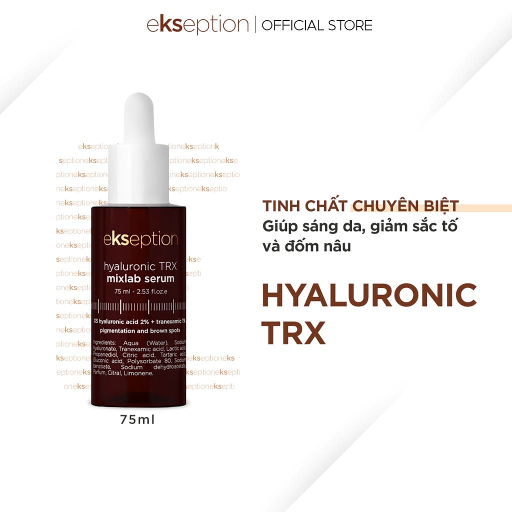 Tinh Chất Ekseption Hyaluronic TRX Mixlab Serum (HA + 3% Tranexamic ...