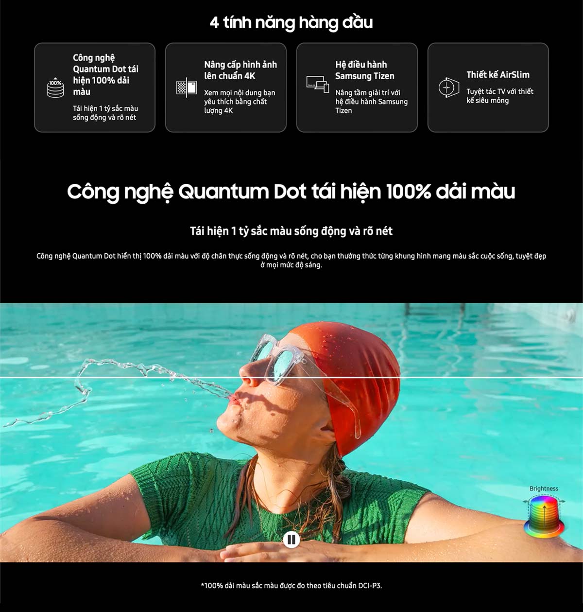 Smart Tivi Samsung QLED Q60DAKXXV | Shopee Việt Nam