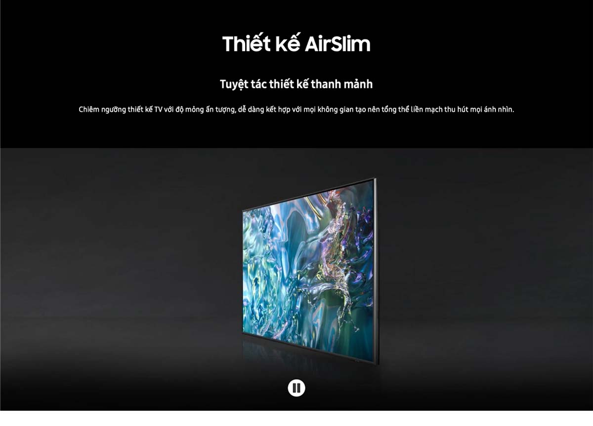 Smart Tivi Samsung QLED Q60DAKXXV | Shopee Việt Nam