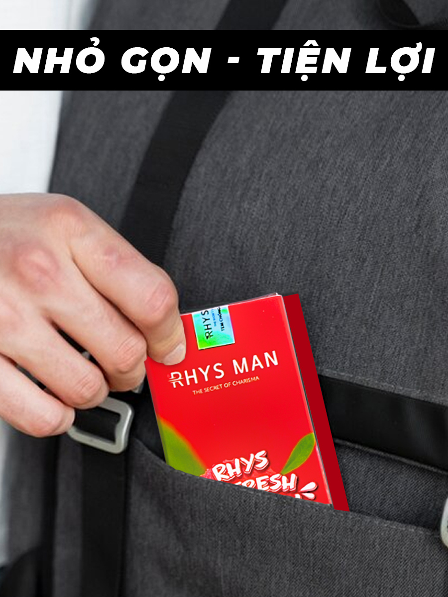 [GIFT] Xịt thơm miệng RHYS MAN hương trái cây the mát Rhys Refresh ...