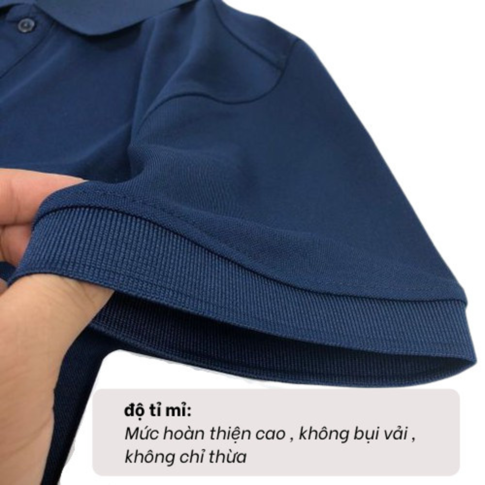 Áo thun polo nam trơn basic Dihu, áo phông nam có cổ chất cotton sang ...