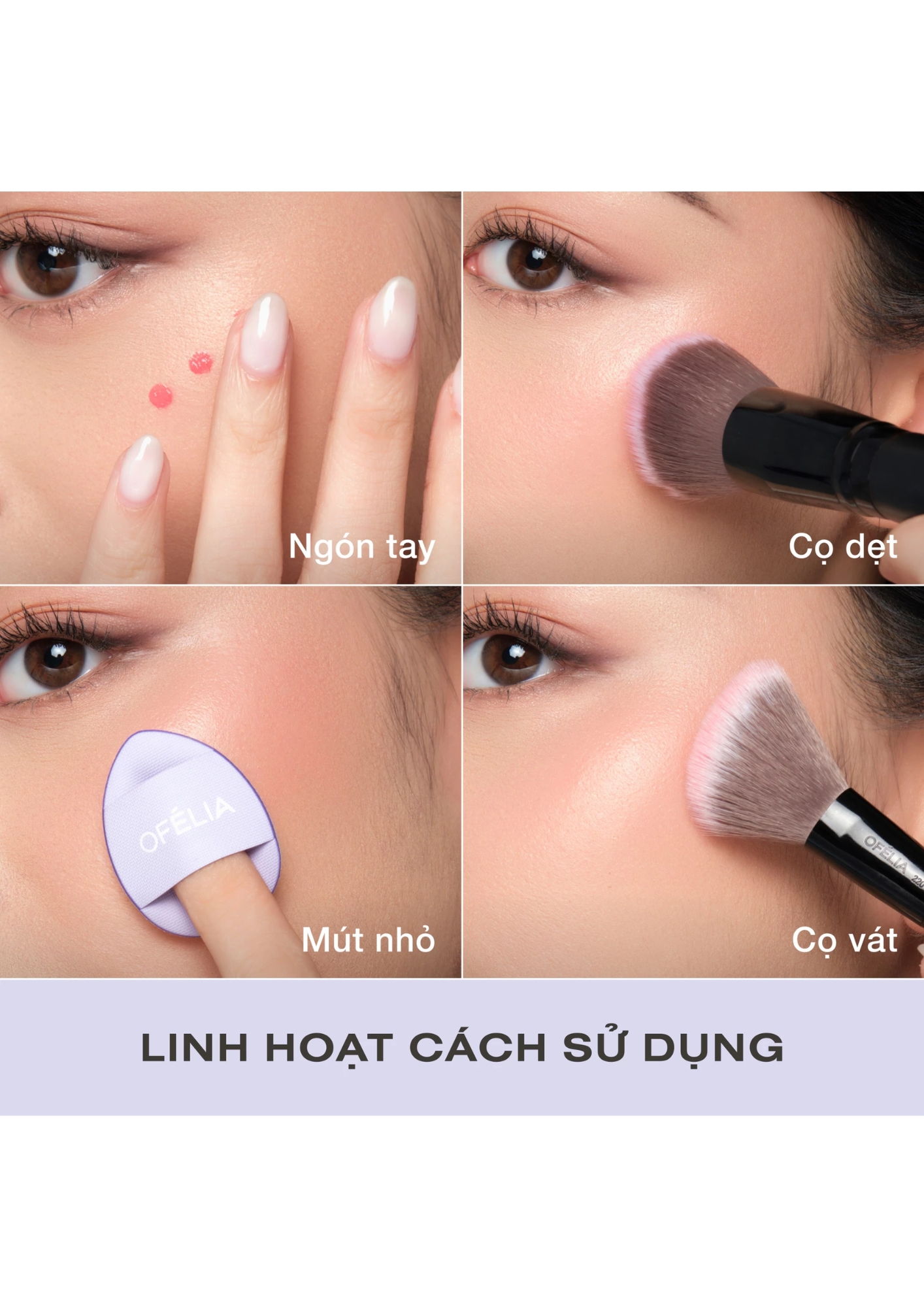 Má Hồng Dạng Kem OFÉLIA Lolli Liquid Blush - Ofelia Má Hồng Xinh Xắn ...
