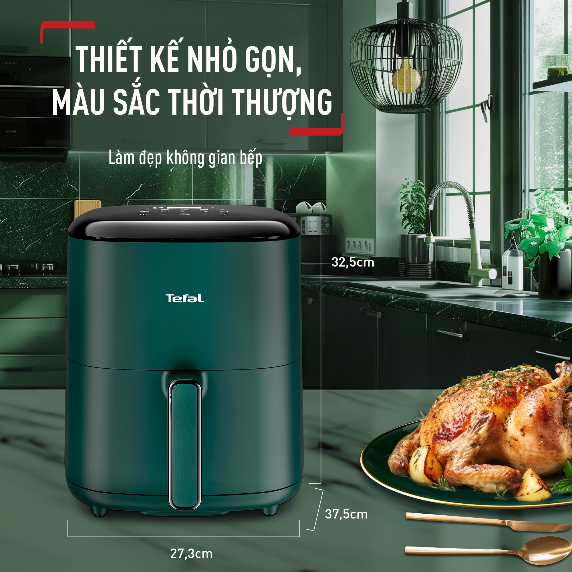 Nồi chiên không dầu điện tử Tefal Easy Max 5L EY245310 | Shopee Việt Nam
