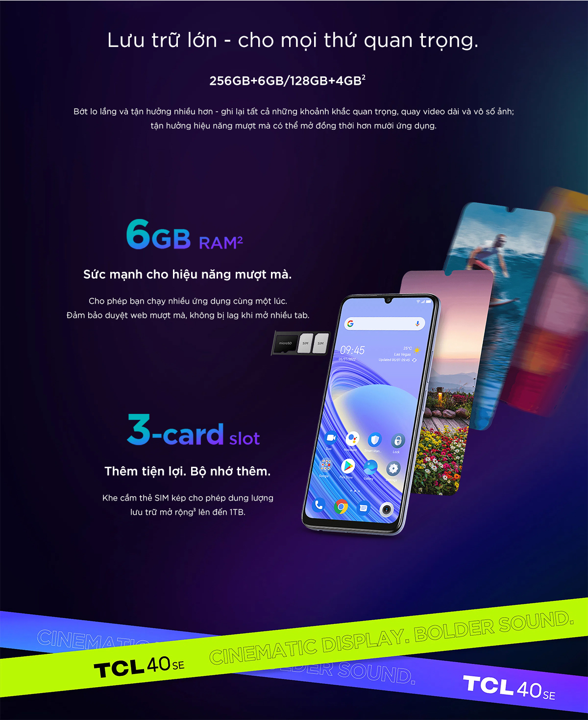 Điện thoại di động TCL 40SE T610K (4+128GB) - Bảo hành chính hãng ...