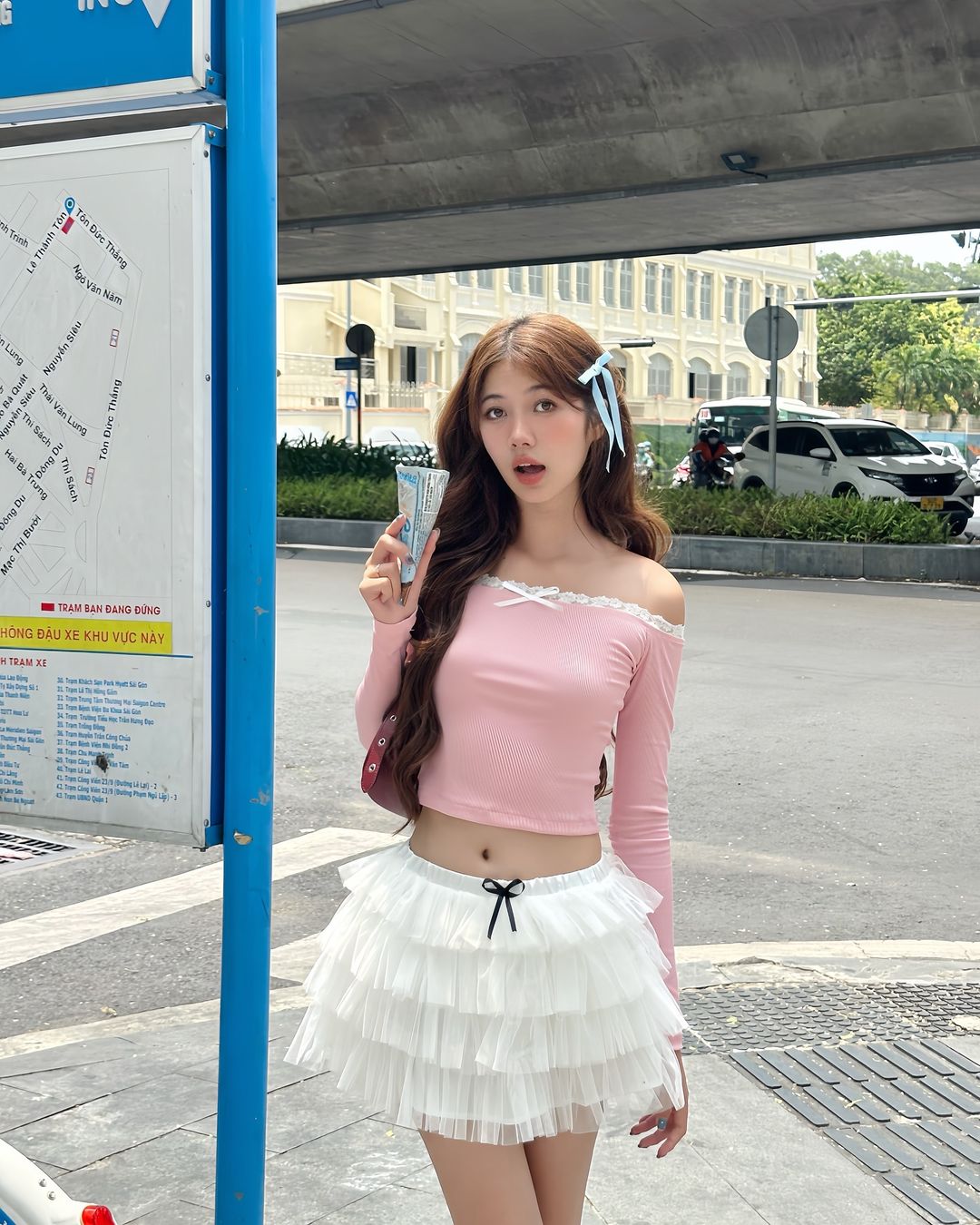 [MÀU MỚI VỀ] Áo trễ vai tay dài Kill System viền ren đính nơ Ruka ...