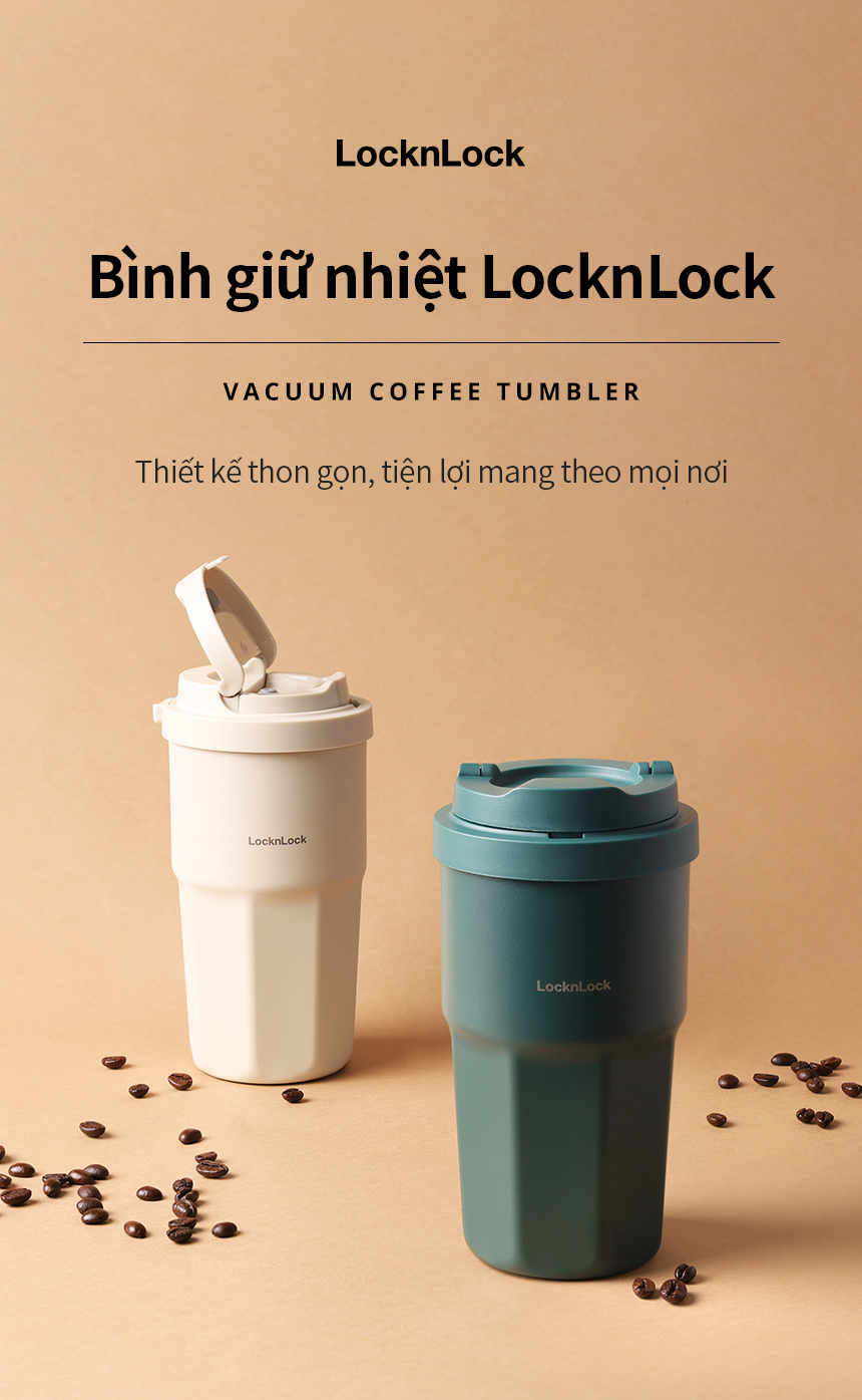 Ly giữ nhiệt LocknLock 460ml Coffee Tumbler LHC3329 - Hàng chính hãng ...