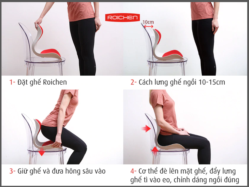 [Ghế Roichen] Ghế Chỉnh Dáng Roichen Nhập Khẩu Hàn Quốc (Made In Korea) Dành Cho Nam, Nữ, Trẻ Em ...