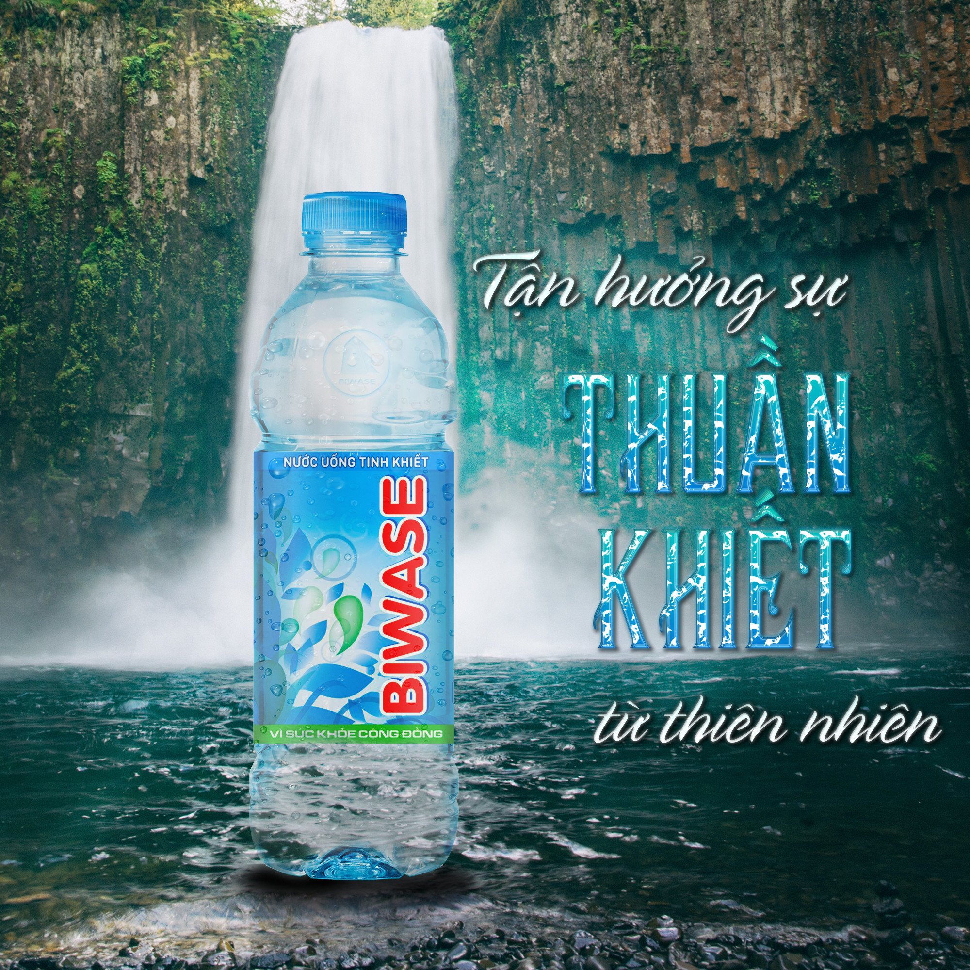 Thùng 24 chai nước tinh khiết Biwase 210ml / 250ml / 350ml / 500ml ...