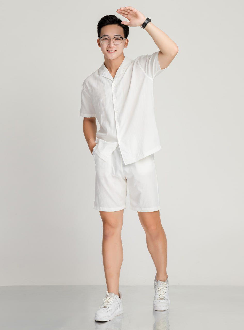 Set Đồ Bộ Đũi Nam Đi Biển Mùa Hè Mặc Đôi Chất Đũi Gân Mềm Cao Cấp Mịn Mát Thời Trang Vesca J24 ...