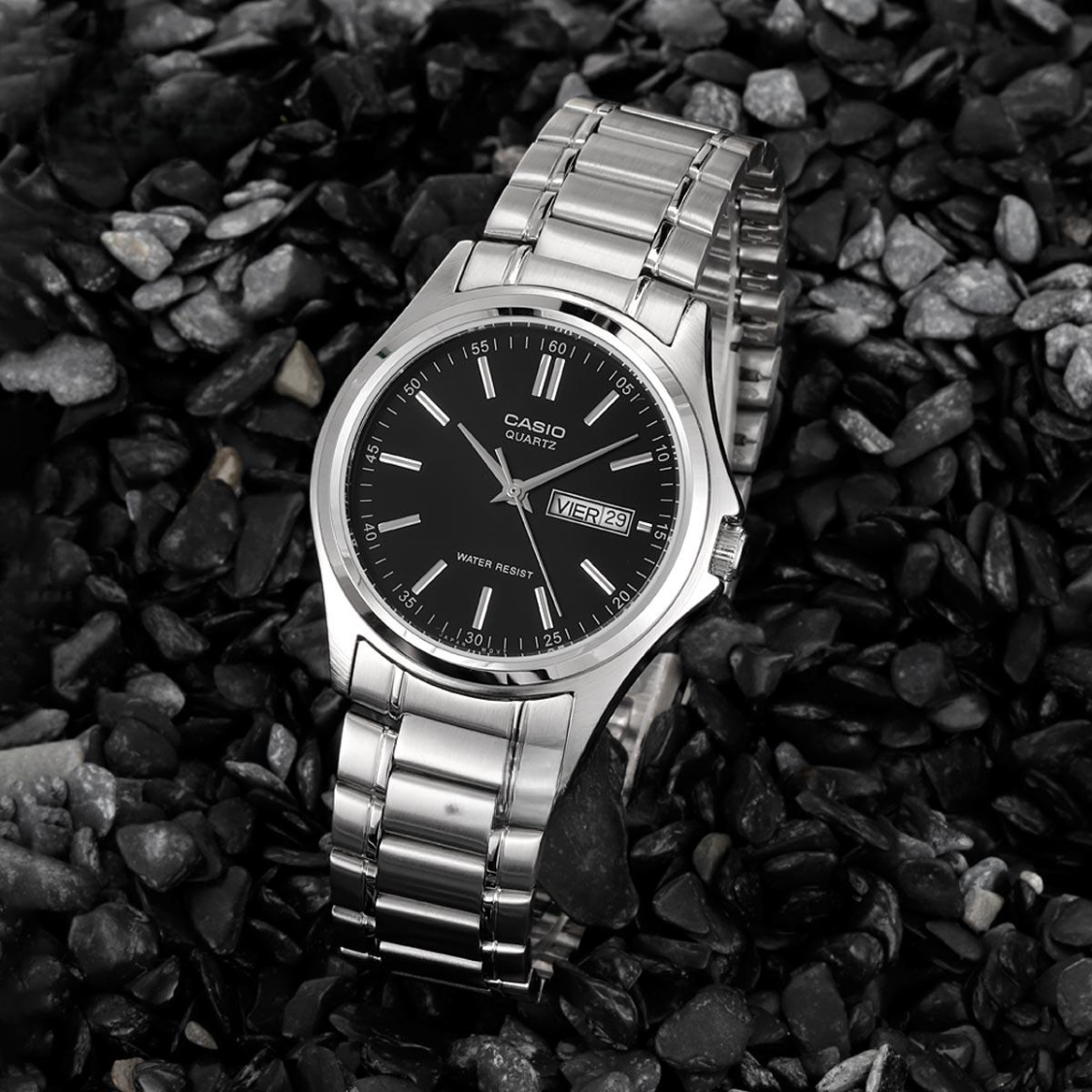 Đồng Hồ Nam Casio MTP-1239 Sang Trọng Mạnh Mẽ Mặt Kính Khoáng 38.5mm ...