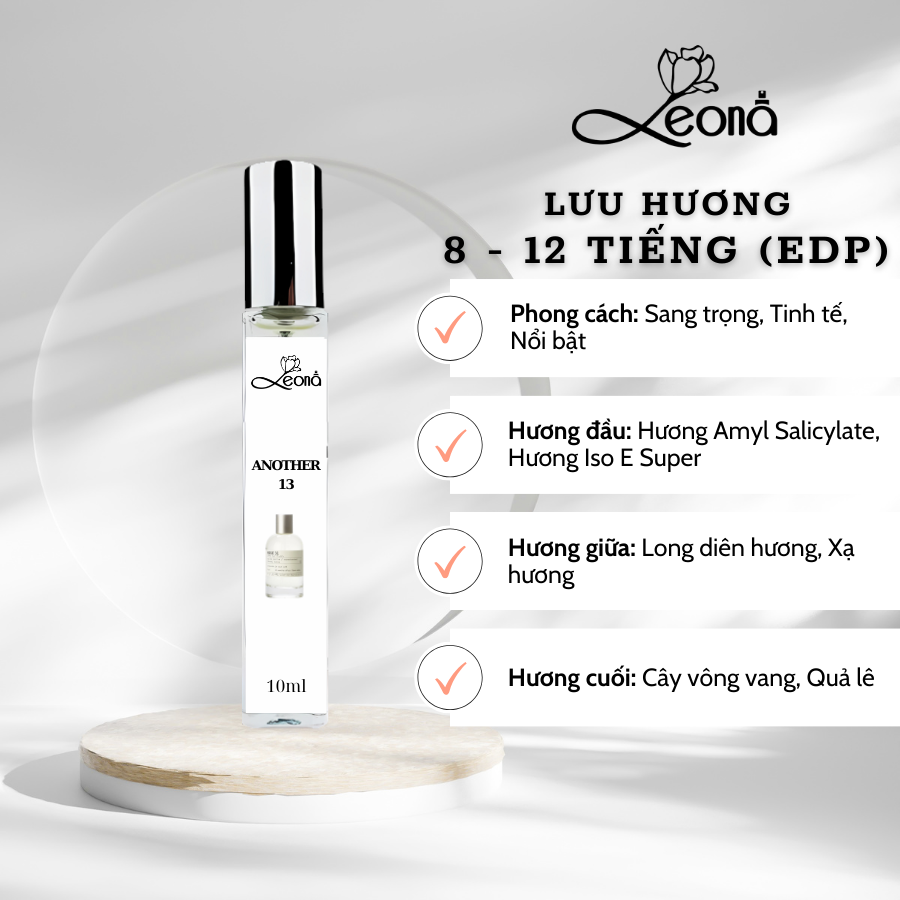 Nước hoa nam nữ ANOTHER 13 / SANTAL 33 / ROSE 31 chai chiết 10ml 20ml Sang trọng, Tinh tế, Nổi ...