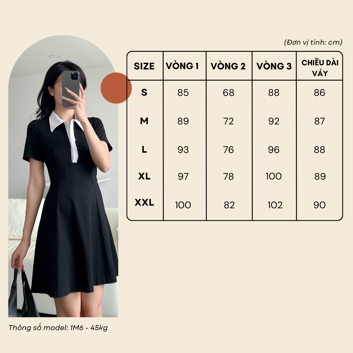 Đầm Bigsize Dự Tiệc SANJOLI Đầm Bigsize (60-78kg) Công Sở Ôm Eo Cổ Sơ Mi Trắng Vải Thun 4 Mùa ...