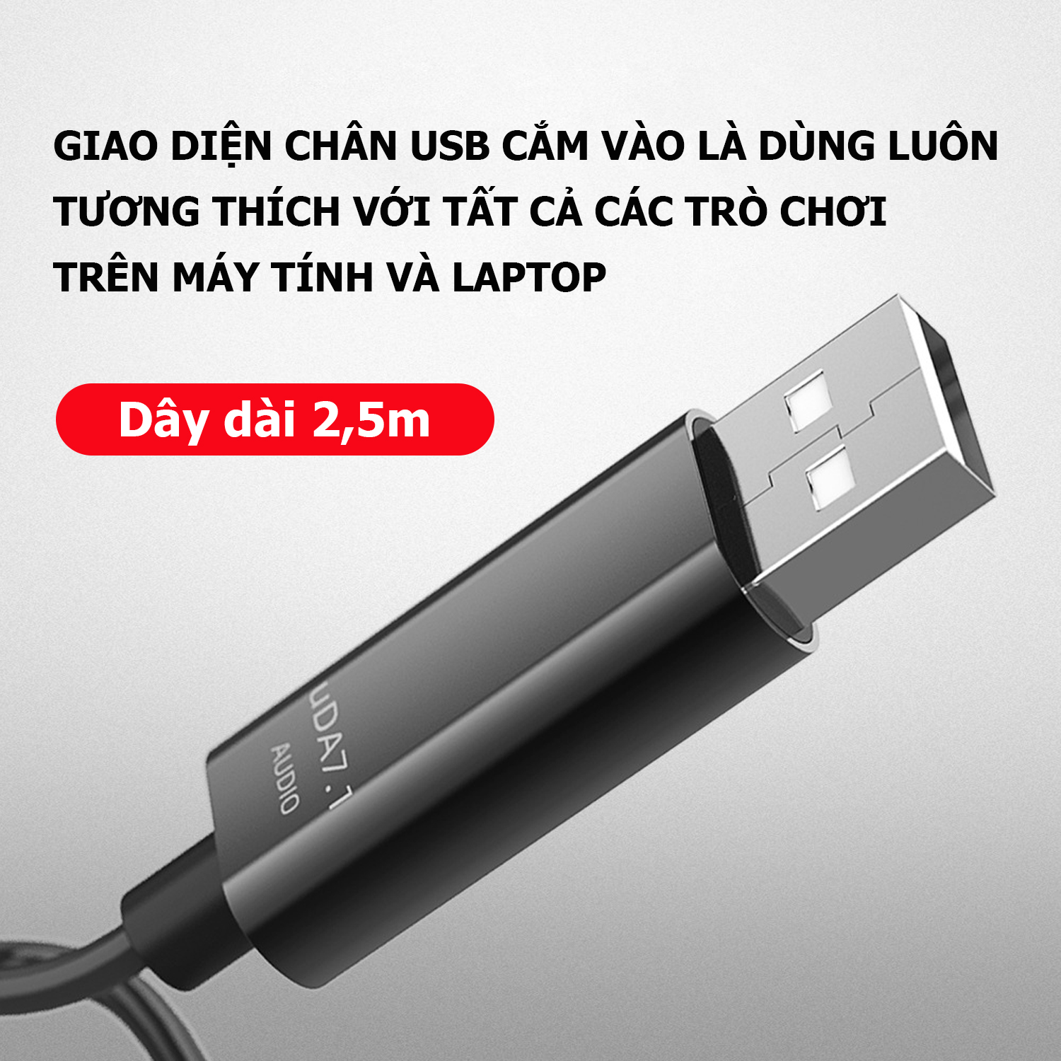 Tai nghe có dây dài 2.5m dành riêng cho máy tính PC và laptop-Poermax UT01 | Shopee Việt Nam