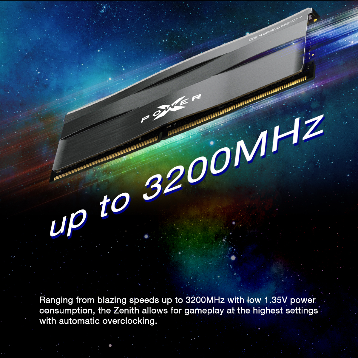 Ram máy tính ram tản nhiệt DDR4 Gaming XPOWER Zenith Silicon Power 8GB ...