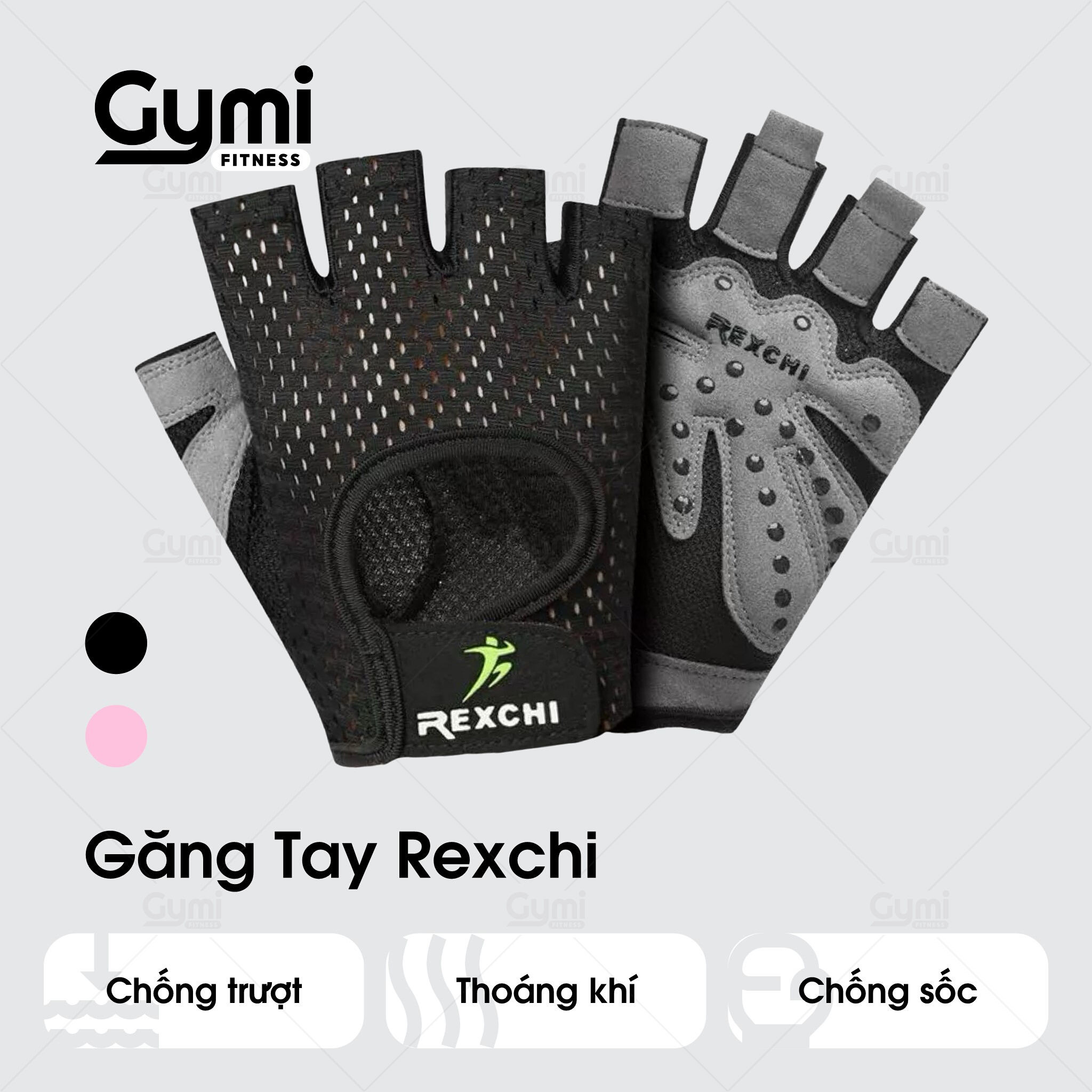 Găng Tay Cao Cấp Rexchi Chính Hãng - Thoáng Khí, Co Giãn, Bảo Vệ Tay ...
