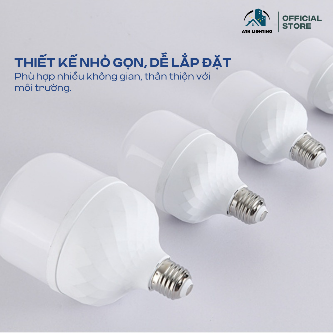 Bóng Đèn LED BULD ATH LIGHTING Loại Led Buld Trụ Bọc Nhôm Chống Nước ...