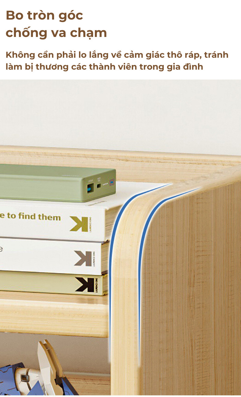 Kệ sách để bàn BAMBOOHOME - D56 tài liệu tiết kiệm không gian chất liệu ...
