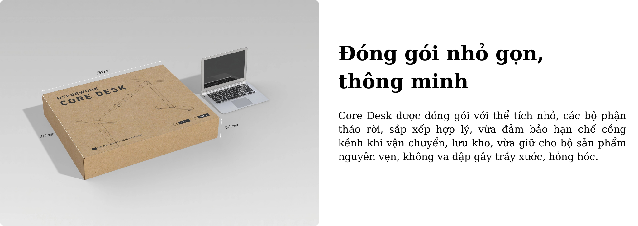 Bàn văn phòng HyperWork Core Desk | Shopee Việt Nam